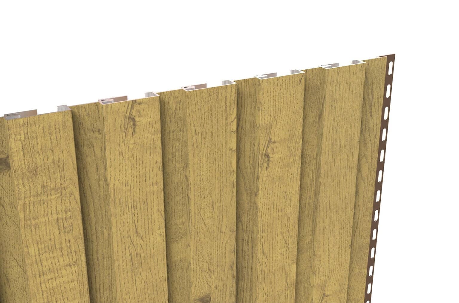Castelline™ Castellated Aluminium Cladding | DecoClad® | DECO