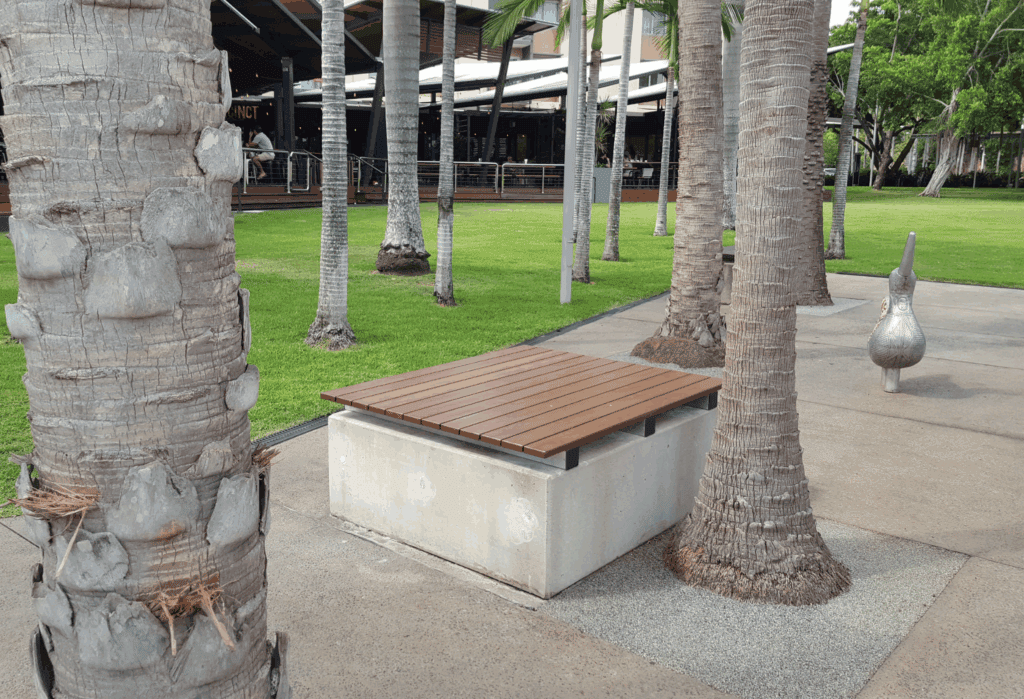 Outdoor Seating & Benches (Timber Look) | Darwin Waterfront